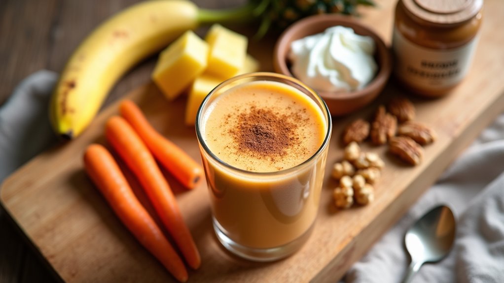Carrot Cake Smoothie Recipe to Delight Your Tastebuds - Home Recipe Vault