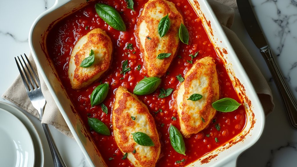 Heartwarming Chicken Parmesan Bake Recipe - Home Recipe Vault